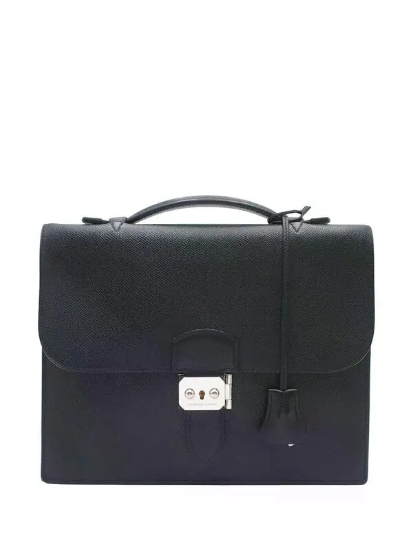 Hermès 2006 Swift Sac A Depeches 27 Business Bag - Black
