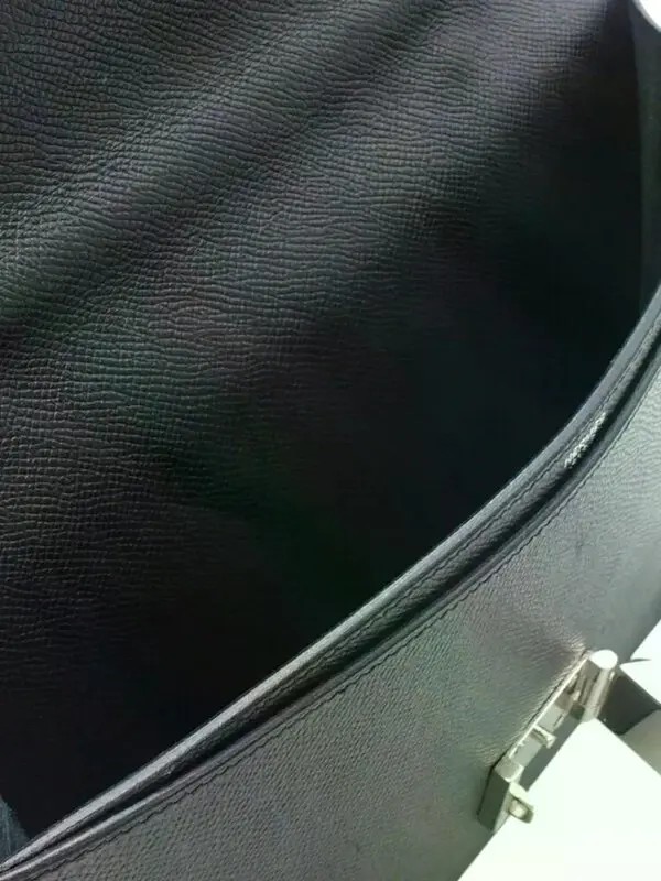 Hermès 2006 Swift Sac A Depeches 27 Business Bag - Black