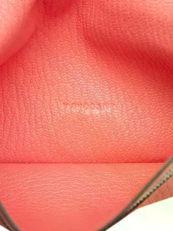 Hermès 2020 Chevre Mysore Bearn Wallet Long Wallets - Pink