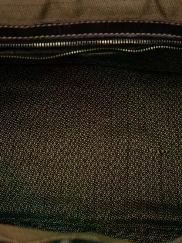 Fendi 20th Century Zucca Canvas Twins Tote Bag - Brown
