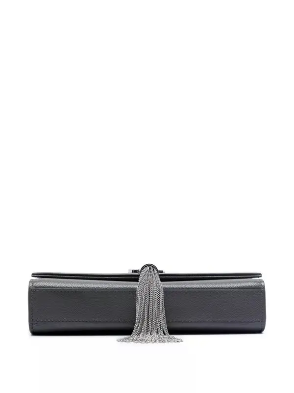 Saint Laurent 2018 Small Grain De Poudre Monogram Kate Tassel Crossbody Bag