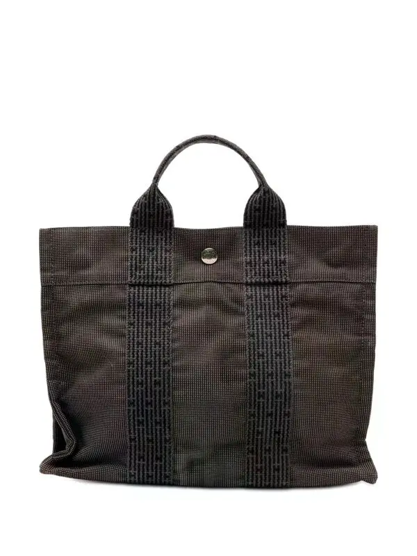 Hermès Herline Pm Tote Bag Canvas 1990-2010 - Grey