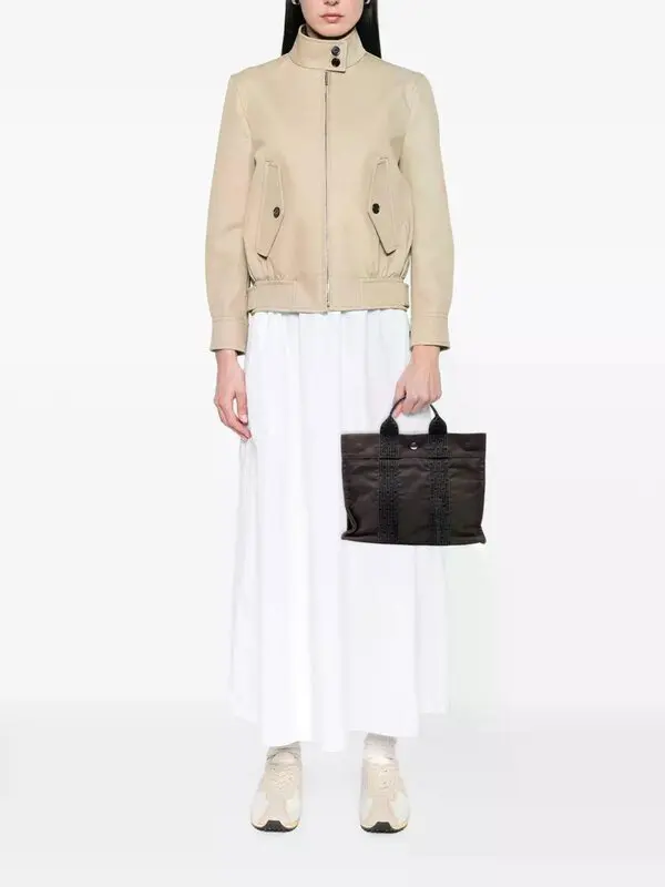 Hermès Herline Pm Tote Bag Canvas 1990-2010 - Grey