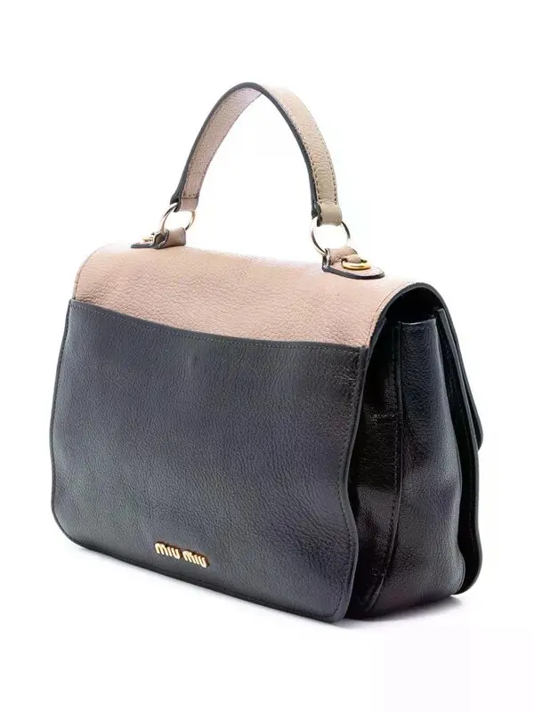 Miu Miu 2010-2026 Goatskin Madras Satchel
