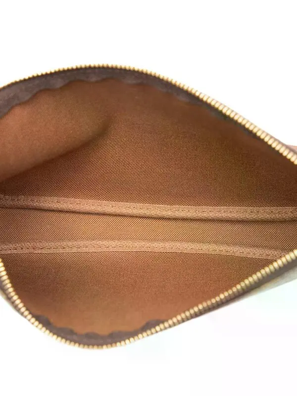 LOUIS VUITTON 2001 Monogram Pochette Accessoires - Brown