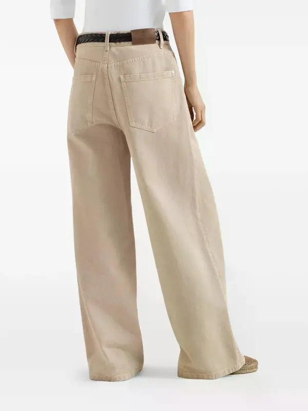 Brunello Cucinelli Cotton Jeans - Neutrals