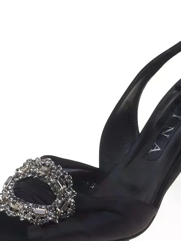 GINA Brooch-embellished Sandals
