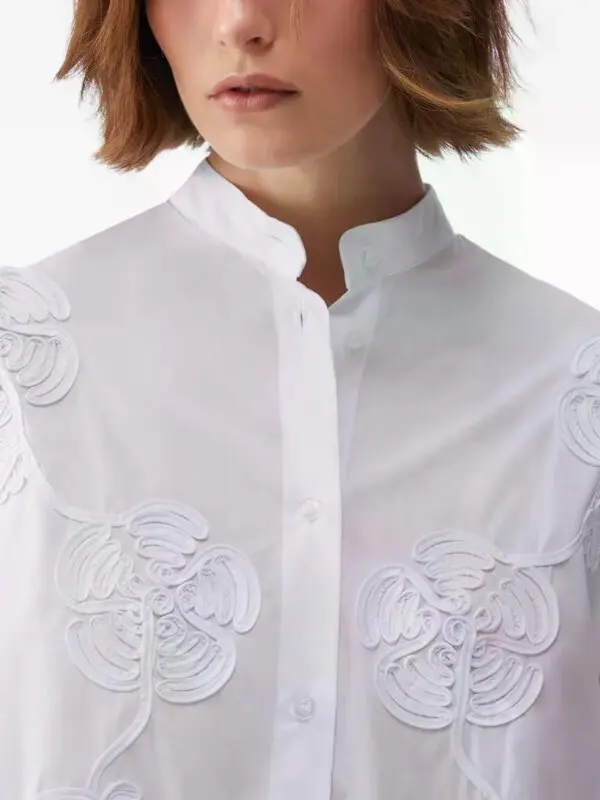 Liu Jo Embroidered Cotton Shirt