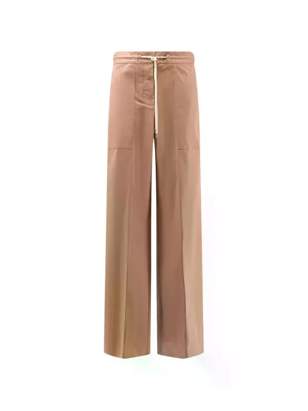 SEMICOUTURE Drawstring Patch Pocket Trousers