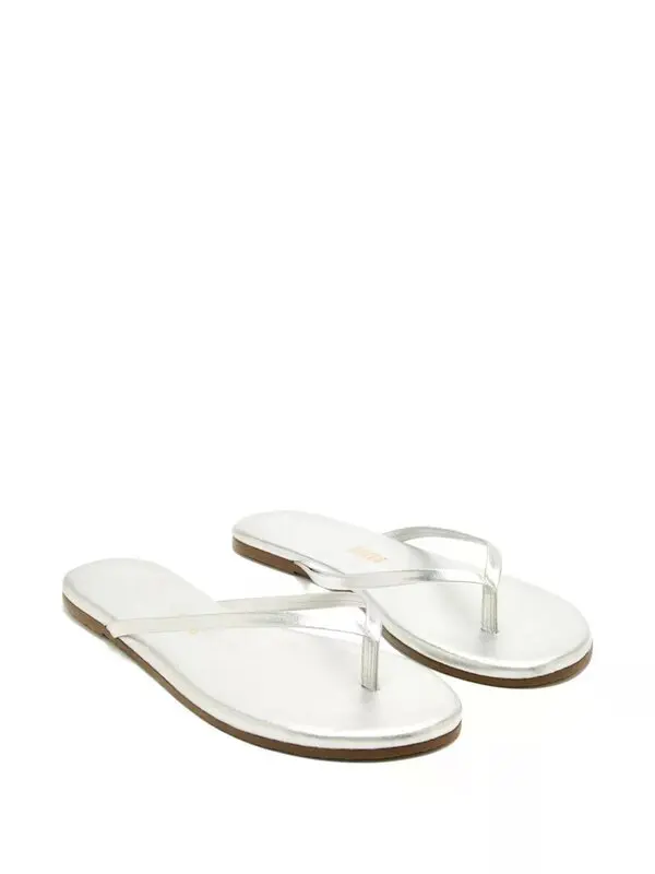 Tkees Lily Fairylust Metallic Flip-flops - Silver