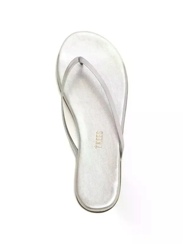 Tkees Lily Fairylust Metallic Flip-flops - Silver