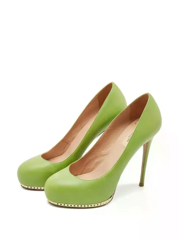 Valentino Garavani 120mm Studded Platform Pumps