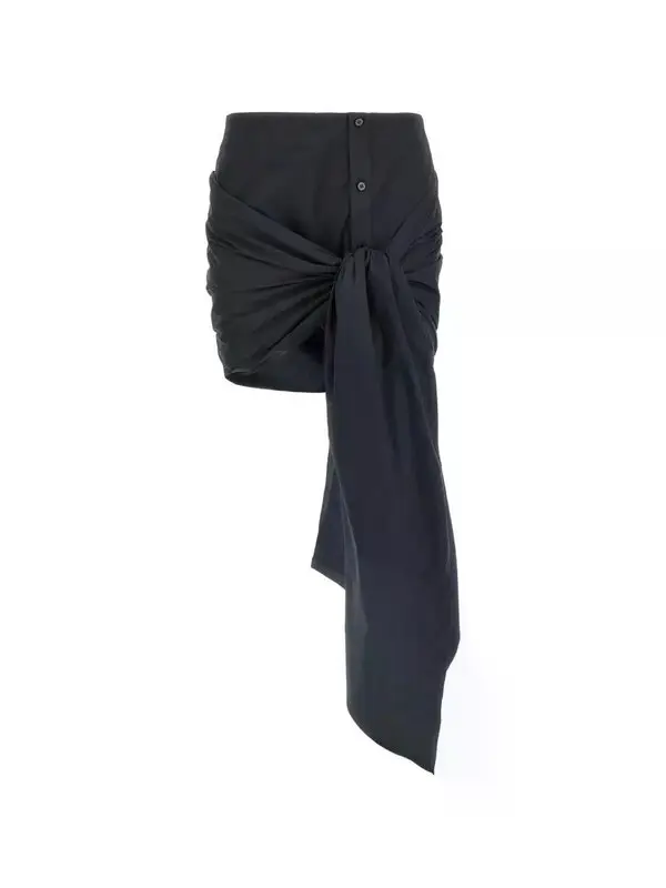 Attico Knot-detail Mini Skirt
