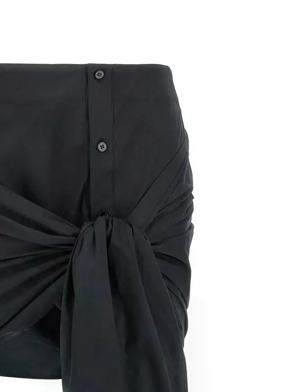 Attico Knot-detail Mini Skirt