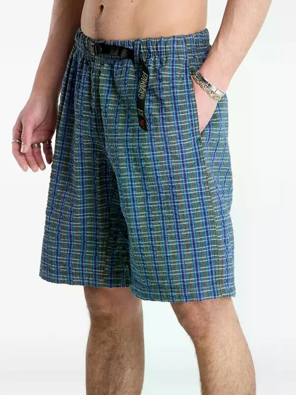 Gramicci Plaid Seersucker Shorts