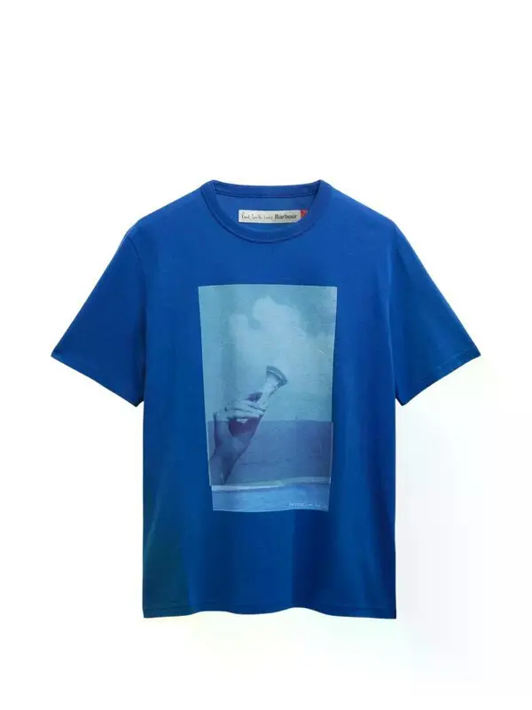 Barbour X Paul Smith Graphic-print T-shirt
