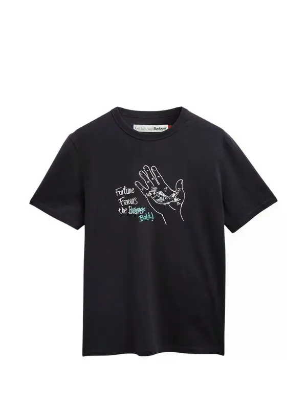 Barbour X Paul Smith Graphic-print T-shirt