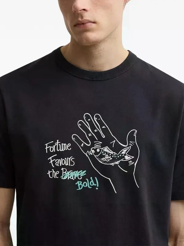 Barbour X Paul Smith Graphic-print T-shirt