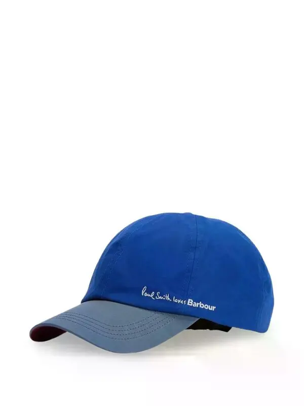 Barbour X Paul Smith Cap - Blue