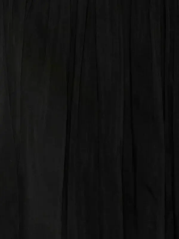 ROBERTO COLLINA Pleated Skirt - Black