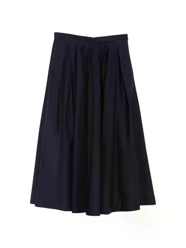 ROBERTO COLLINA Pleated Skirt - Blue