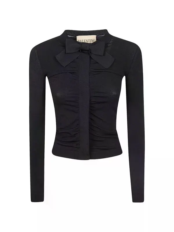 Valentino Garavani Bow-detail Cardigan