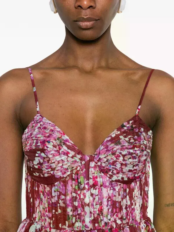 Aje Fortuna Floral-print Maxi Dress