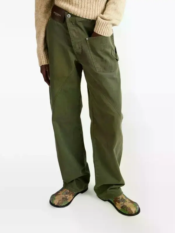 JW Anderson Logo-patch Denim Jeans