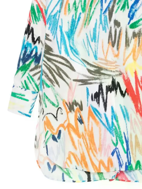 Akris Printed Long-sleeve Shirt