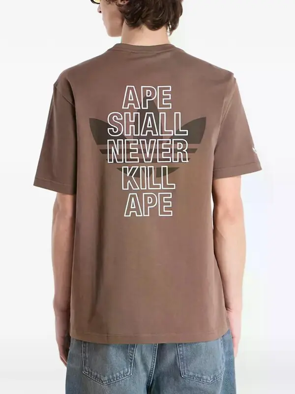 Adidas X Bape Ssl Round-neck T-shirt