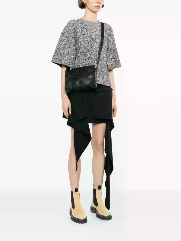 Issey Miyake Cuboid Shoulder Bag - Black