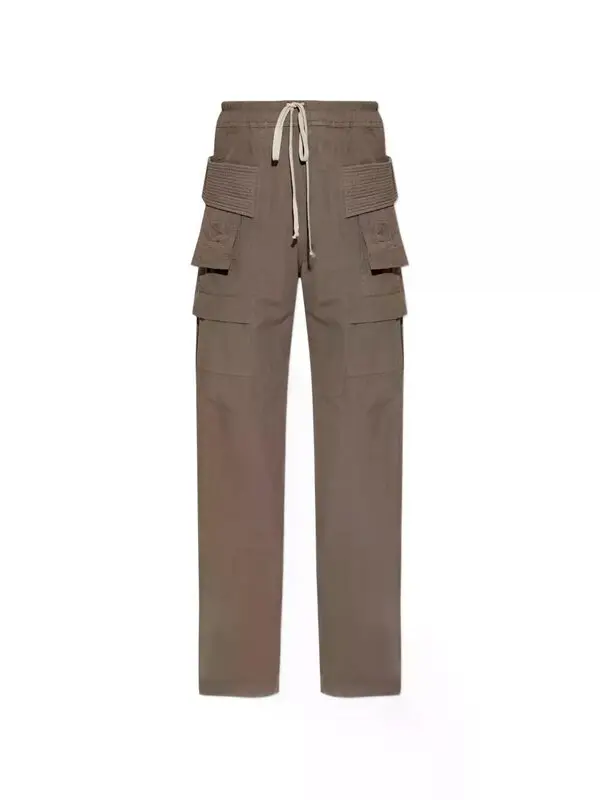Rick Owens Drawstring Pocket Trousers - Brown