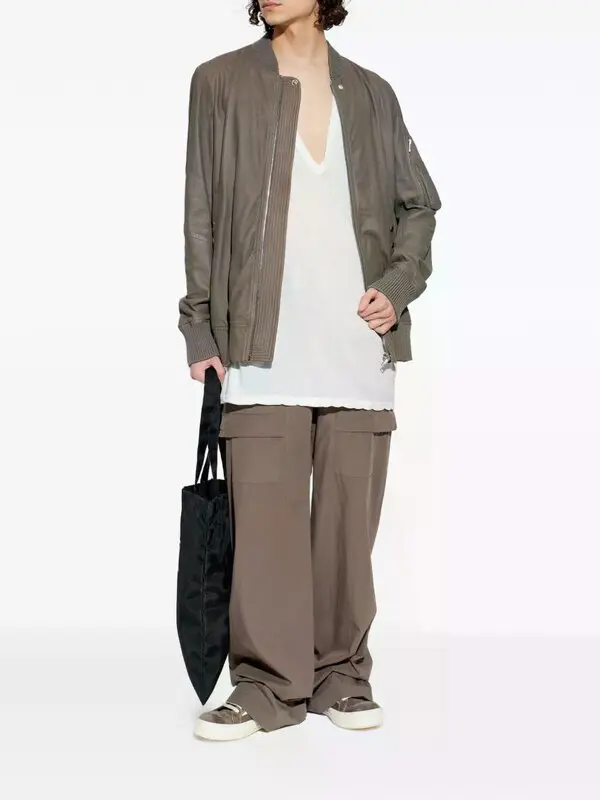 Rick Owens Drawstring Pocket Trousers - Brown