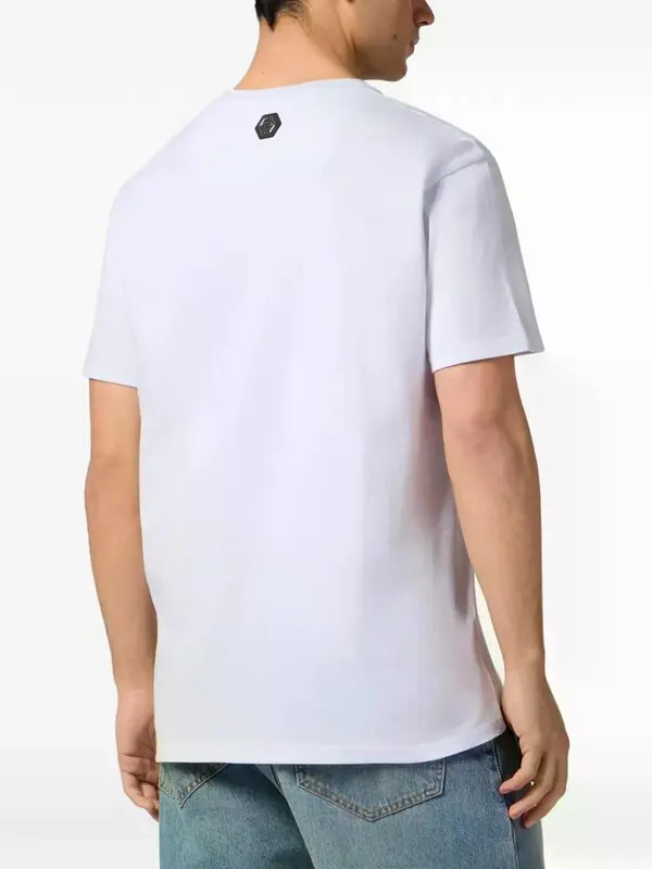 Philipp Plein Crown-print T-shirt - White