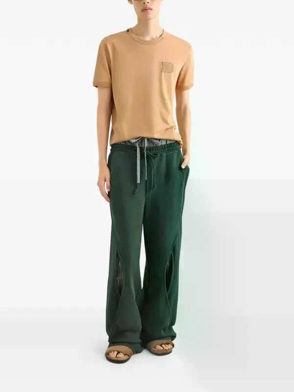 Dolce & Gabbana Cotton T-shirt With Patch - Neutrals