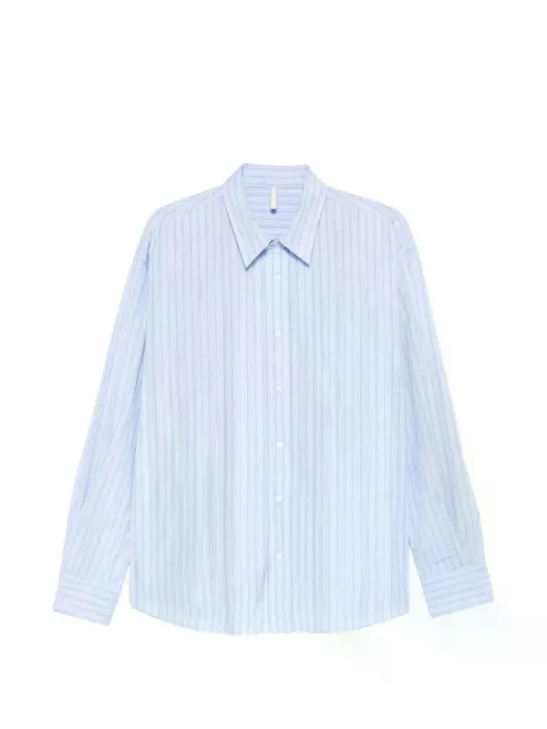 SUNFLOWER New Base Striped Shirt - Blue