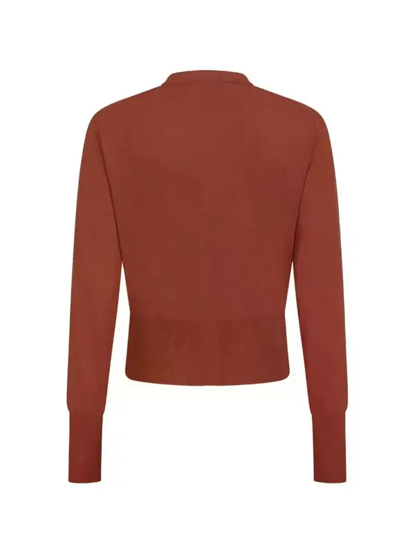VIVIENNE WESTWOOD Bea Button Embroidered Cardigan - Brown
