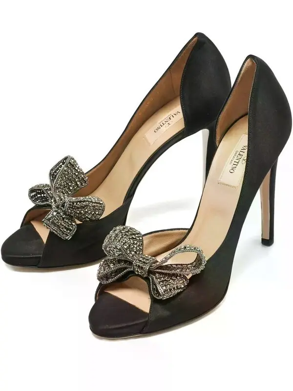 Valentino Garavani Bow-detail Pumps - Black