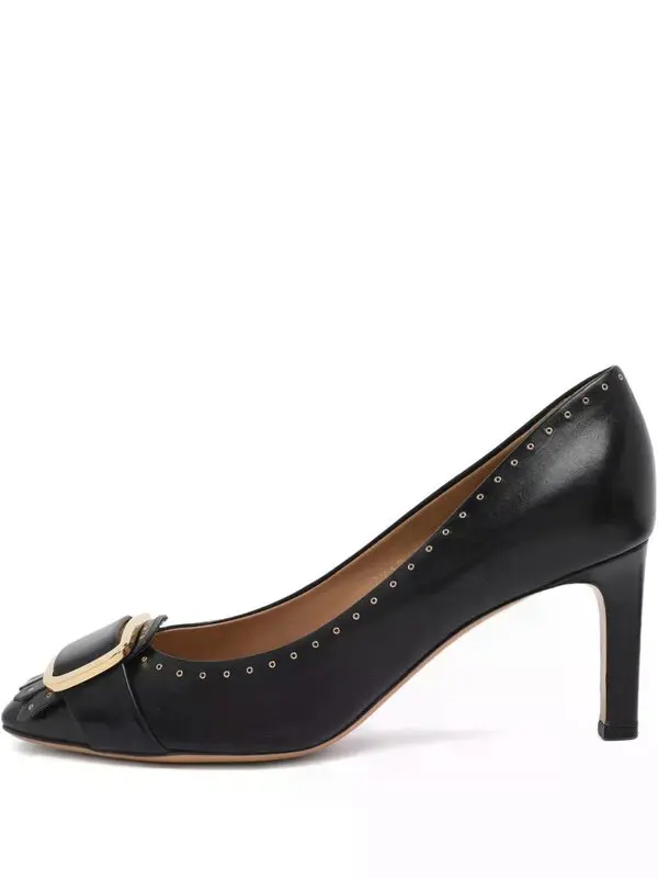 FERRAGAMO 1194111 Stud-embellished Pumps - Black