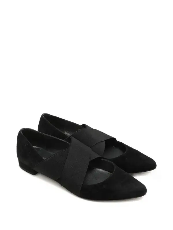 STUART WEITZMAN Crisscross Ballet Flat