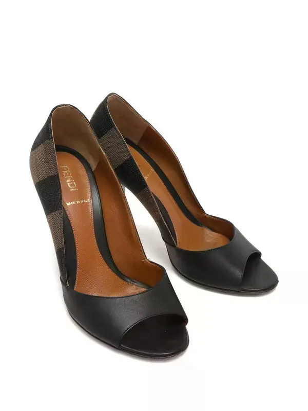 Fendi Peep-toe Heeled Pumps