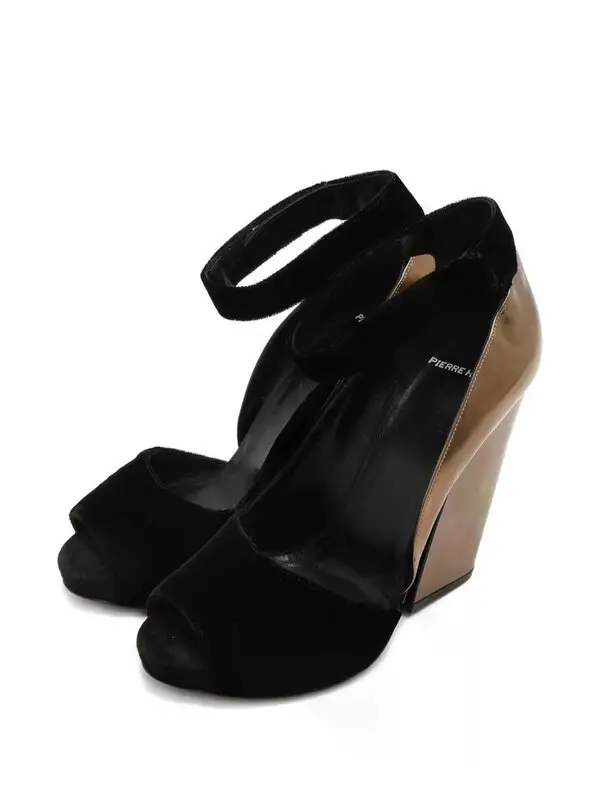 Pierre Hardy Block Heel Pumps With Ankle Strap