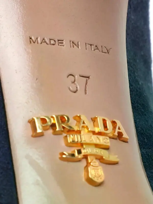 Prada Suede Platform Pumps