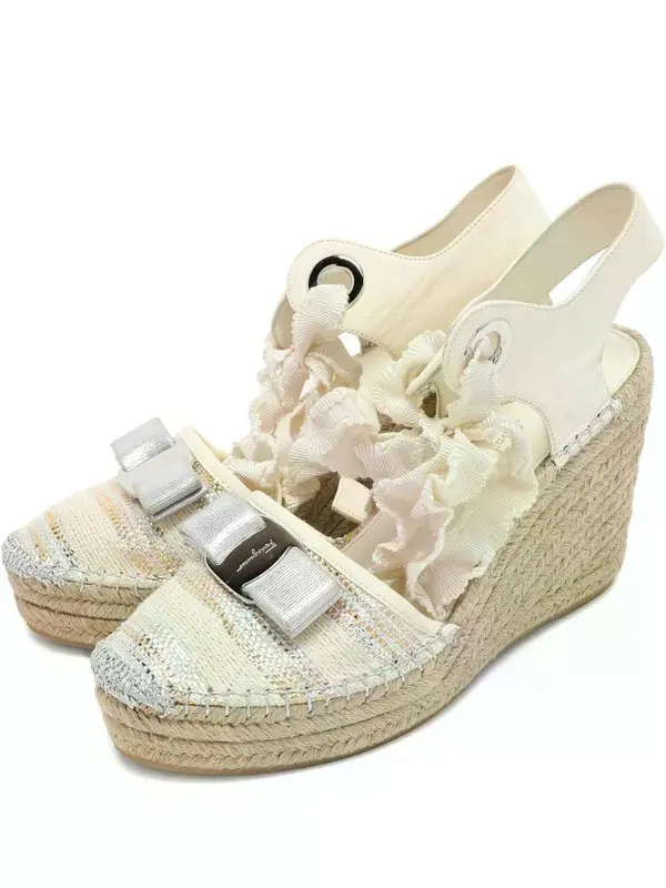 FERRAGAMO Bow-detail Espadrilles