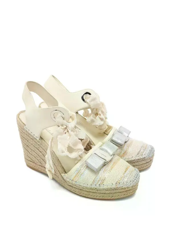 FERRAGAMO Bow-detail Espadrilles
