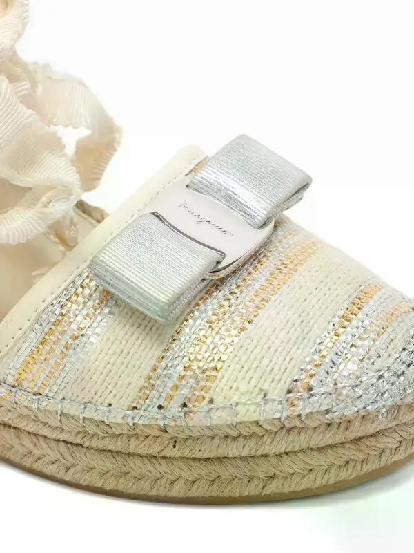 FERRAGAMO Bow-detail Espadrilles