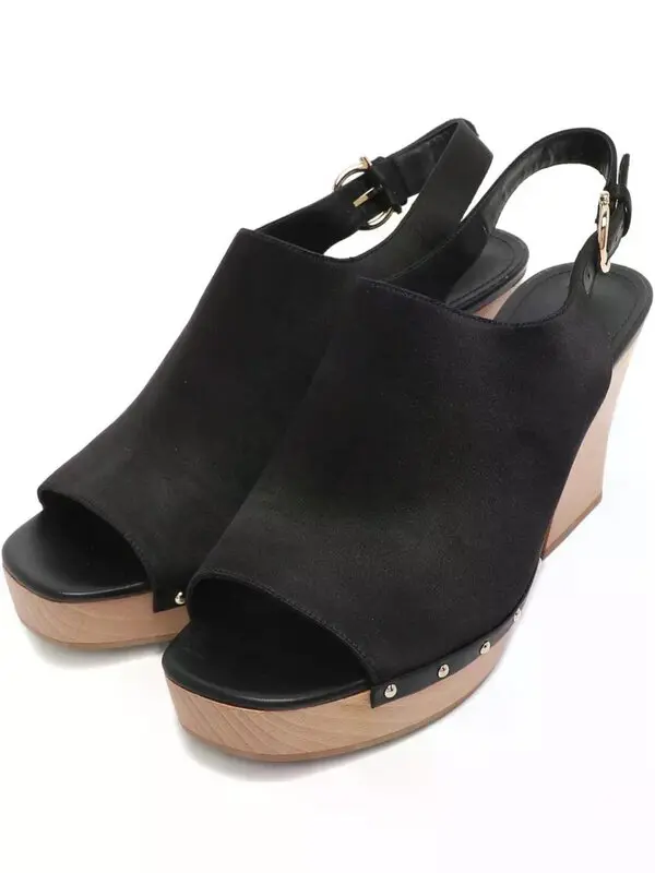 FERRAGAMO Wedge Slingback Sandals
