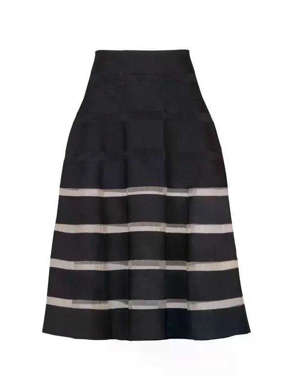 Balmain Striped Skirt