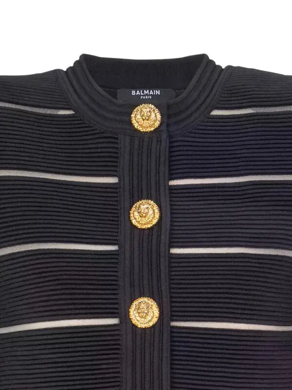 Balmain Short-sleeve Cardigan