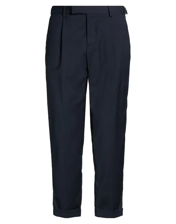 PAOLONI Tailored Tapered Leg Pants - Blue
